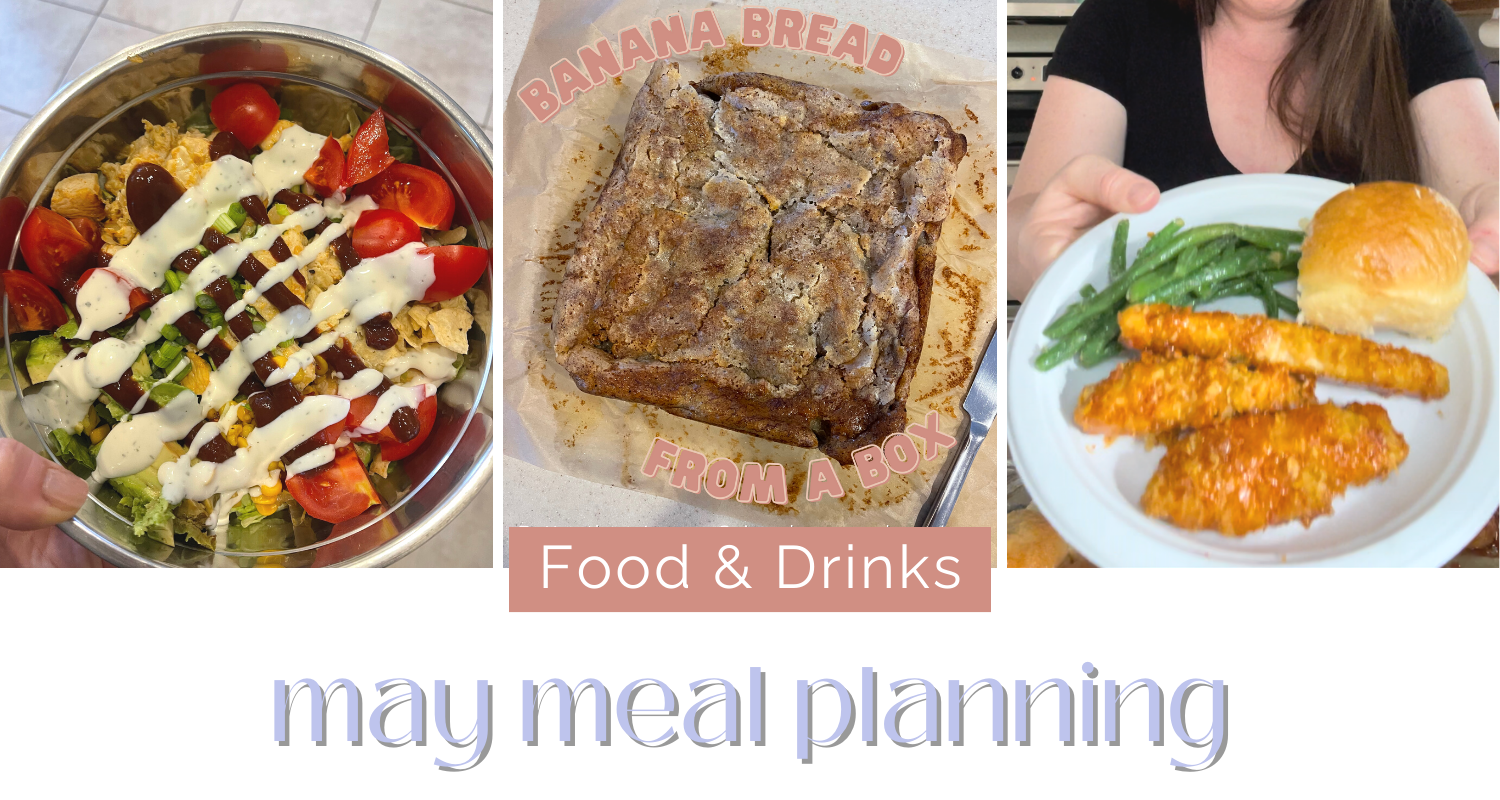 May Dinner Meal Plan | By Emily Lawson
